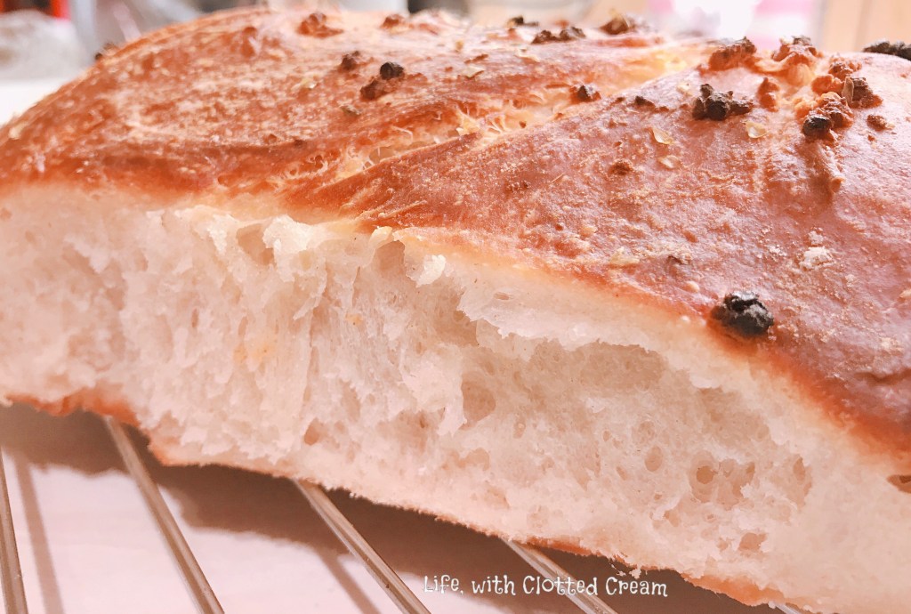 Freshly baked bread – Life, with Clotted Cream