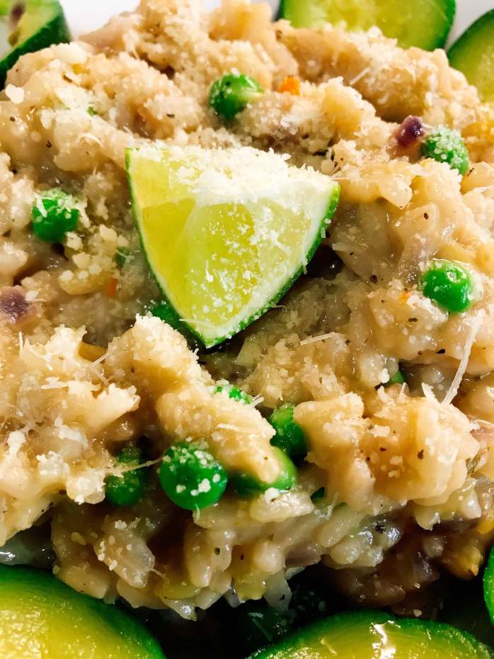 Pea and Mint Risotto – Life, with Clotted Cream